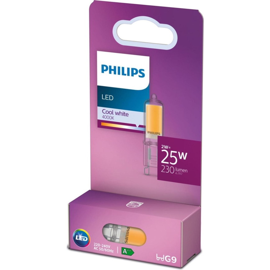 LED-polttimo Philips G9/2W/230V 4000K | Valomania